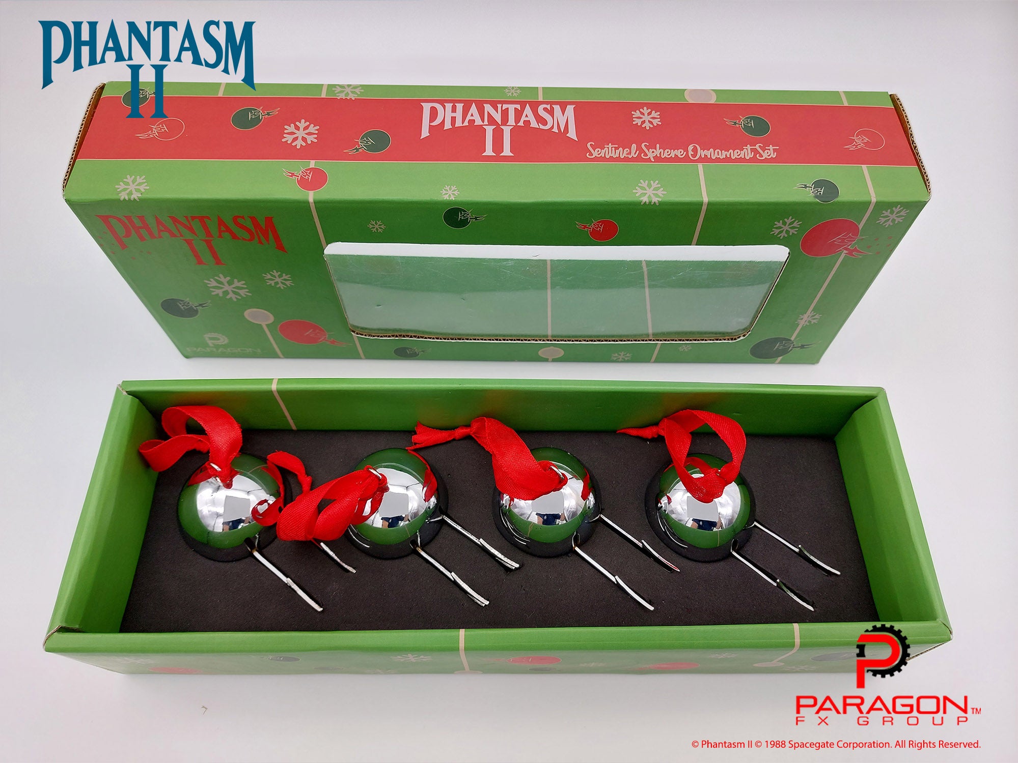 Sentinel Sphere Ornament Set | Phantasm II Christmas Ornaments | Movie ...