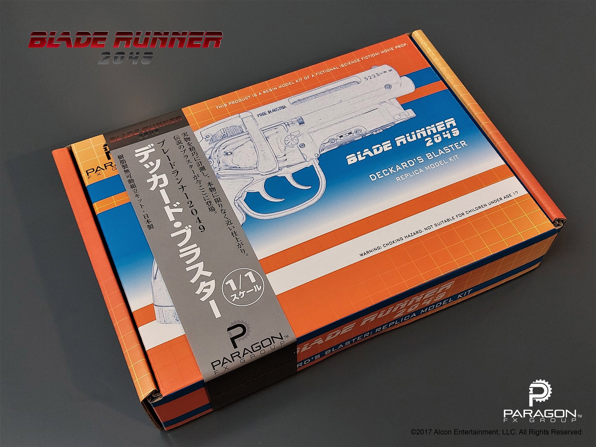 Deckard's Blaster Model Kit | Blade Runner Movie Prop Replica | Paragon ...